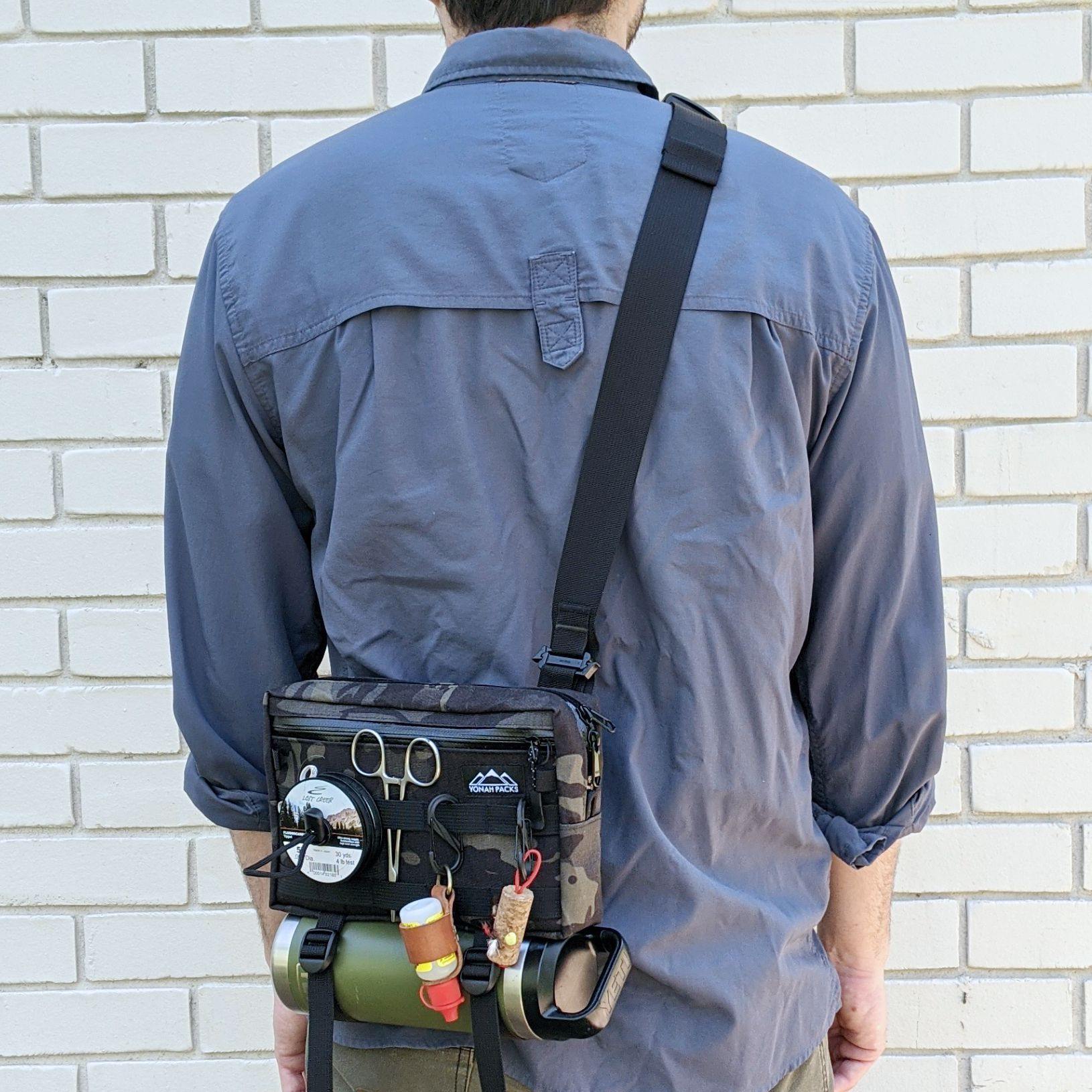 Tenkara Fanny Pack - Black Multicam – Yonah Packs UK: Minimalist ...