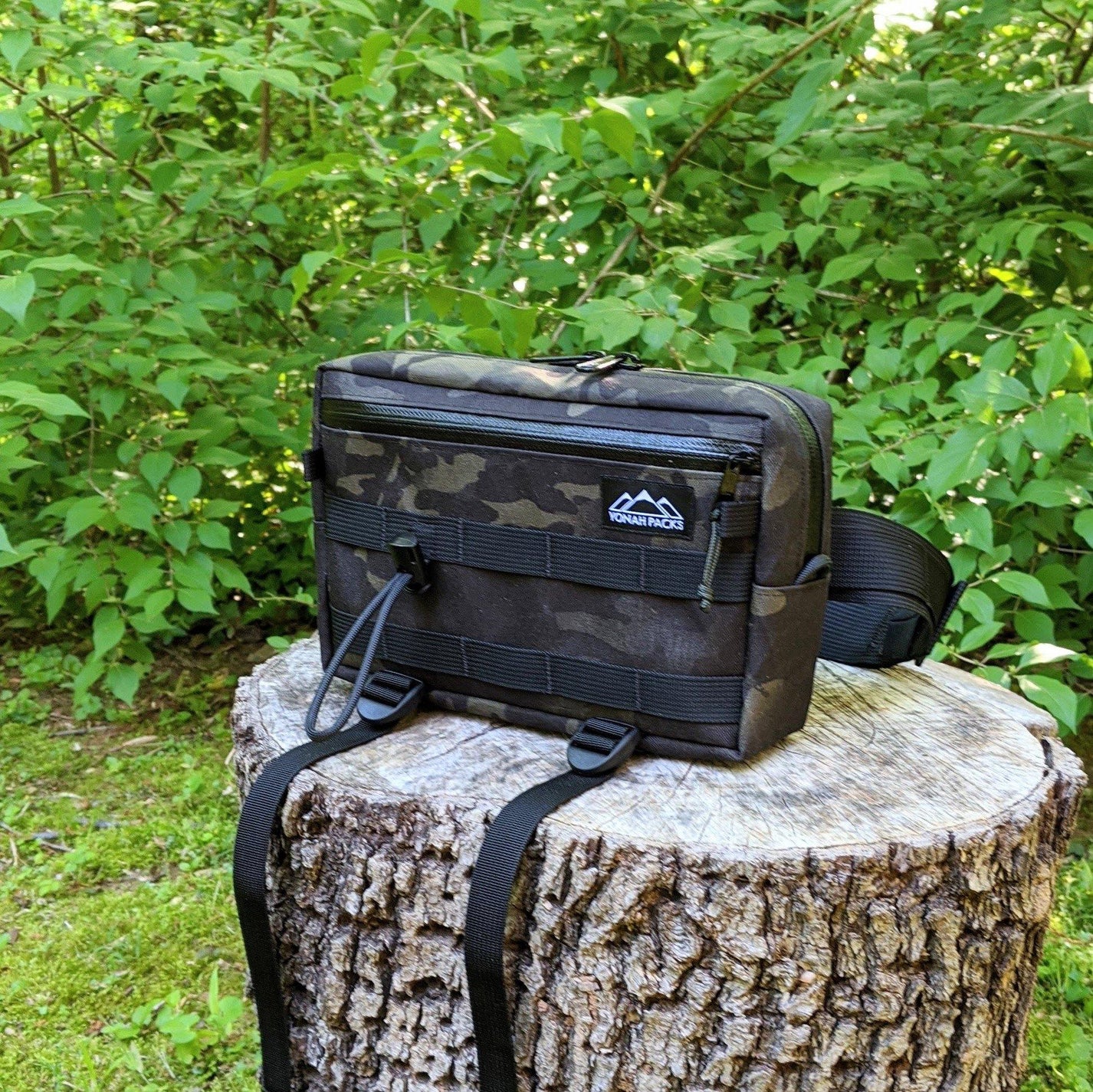 Tenkara Fanny Pack - Black Multicam – Yonah Packs UK: Minimalist ...