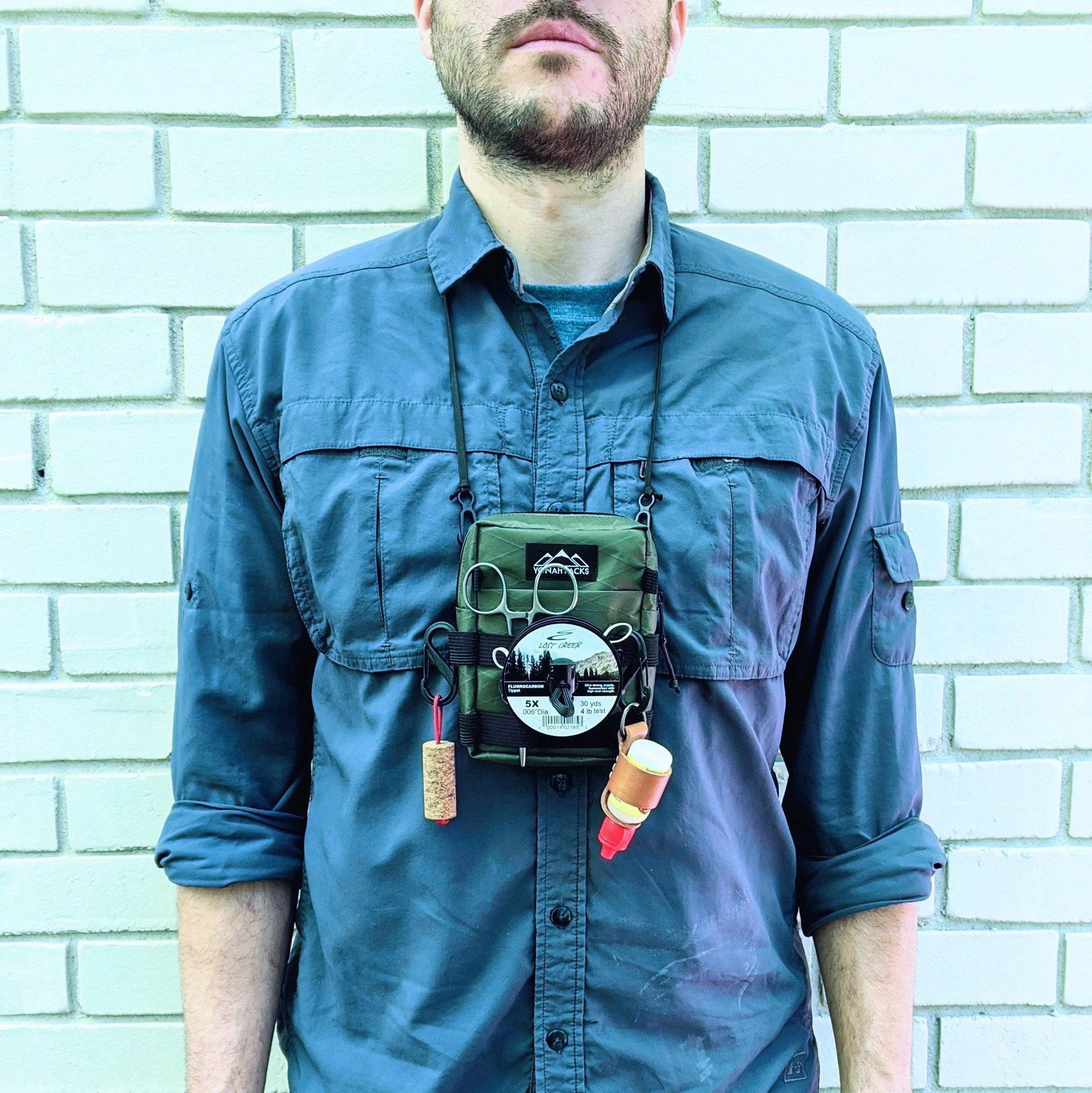 Tenkara Simple Pack - Dark Olive – Yonah Packs UK: Minimalist Tenkara Gear