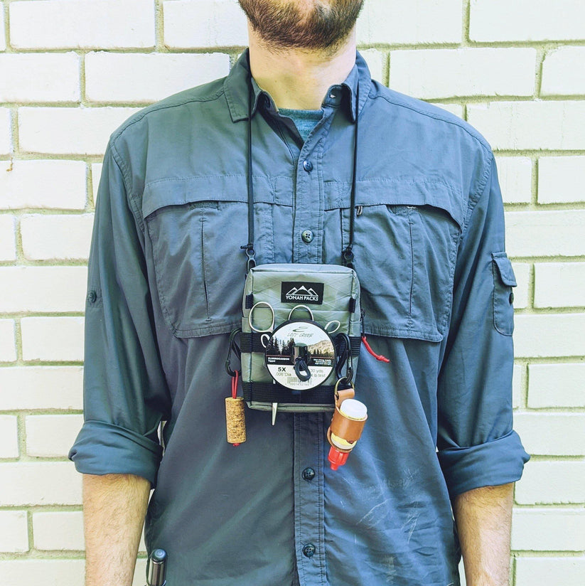 Tenkara Simple Pack - Slate Gray – Yonah Packs UK: Minimalist Tenkara Gear