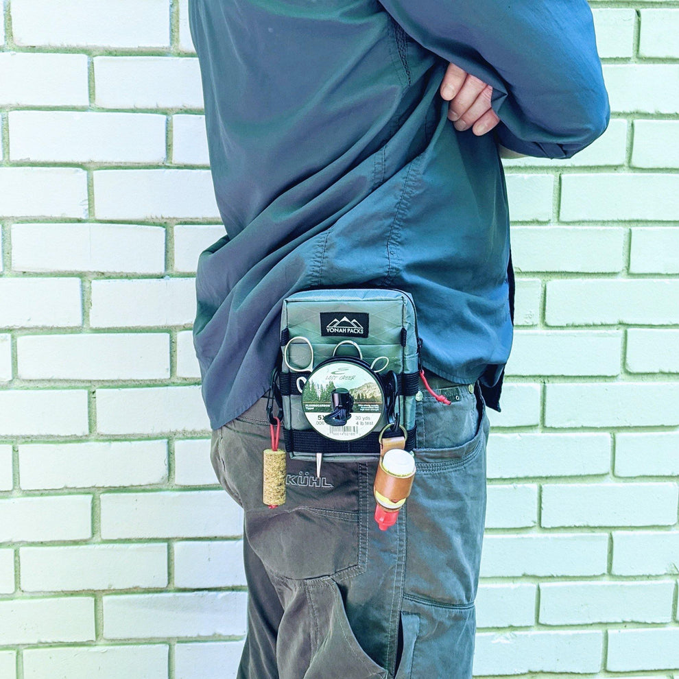 Tenkara Simple Pack - Slate Gray – Yonah Packs UK: Minimalist Tenkara Gear